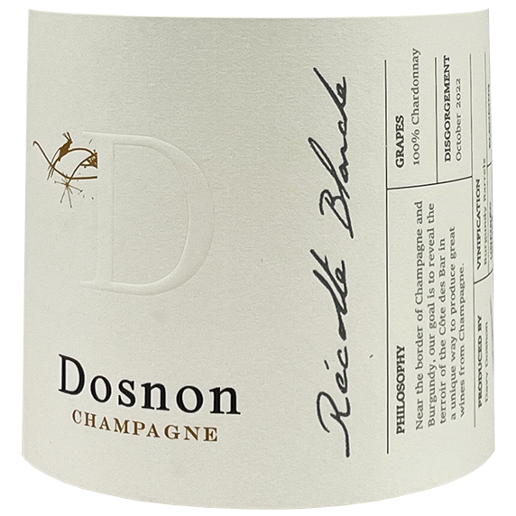 Nv Champagne Dosnon Recolte Blanche Brut