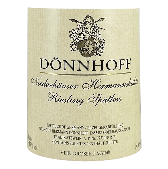 Donnhoff Niederhauser Hermannshoehle Riesling Spatlese 2023