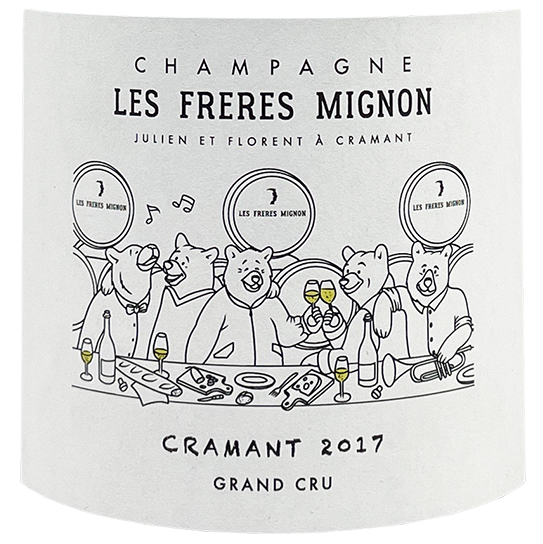 Les Freres Mignon Champagne Cramant Grand Cru Extra Brut 2017